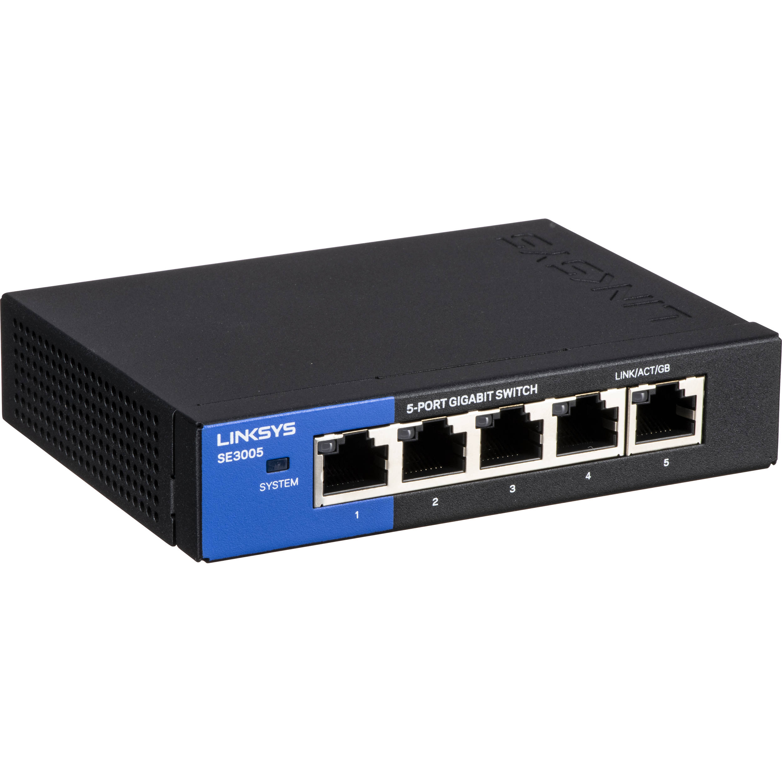 Switch Gigabit 5 Puertos Linksys Se3005 INTEL SEGURITY